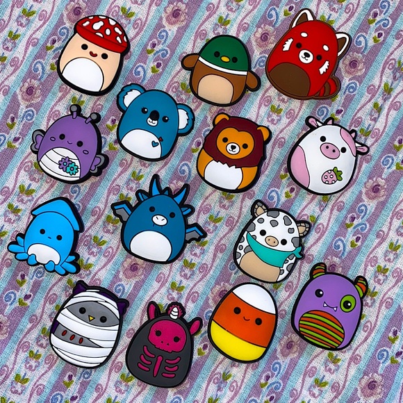 CROCS | Accessories | One Set Left 4 Piece Squishmallow Crocs Charm Set ...